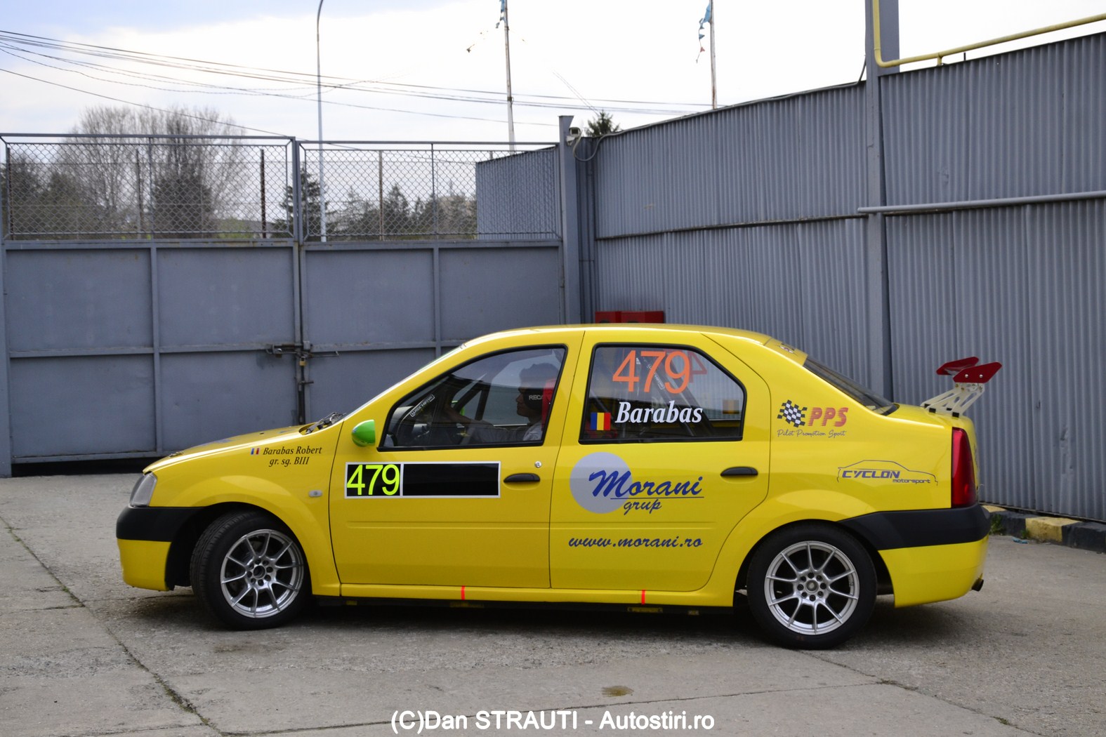 Barabas Robert, de pe pista de karting in competitiile de viteza in coasta
