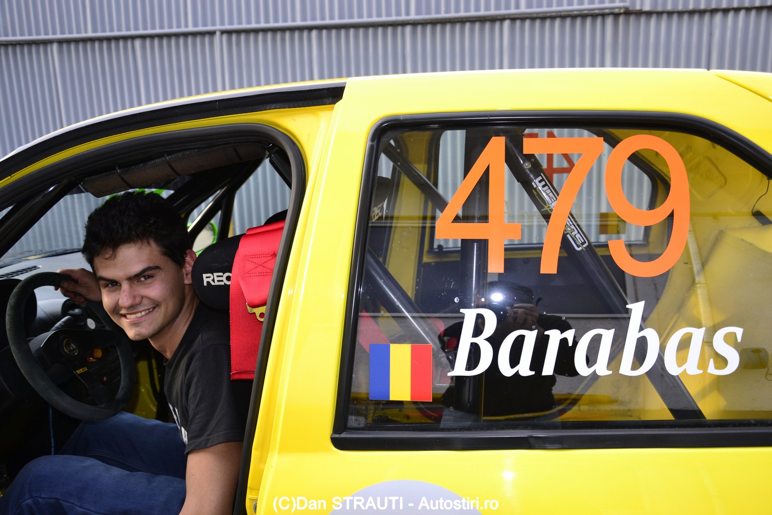 Barabas Robert, de pe pista de karting in competitiile de viteza in coasta