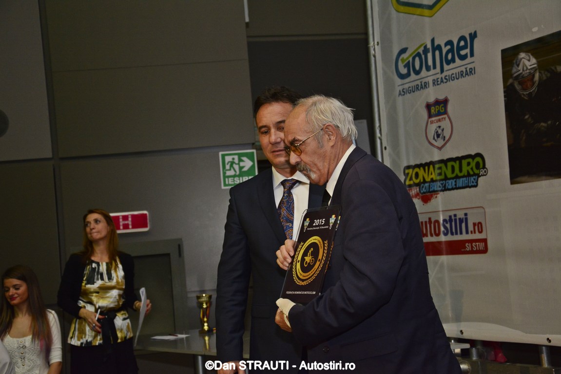Victor POP, premiat la Gala Campionilor Federaţiei Române de Motociclism